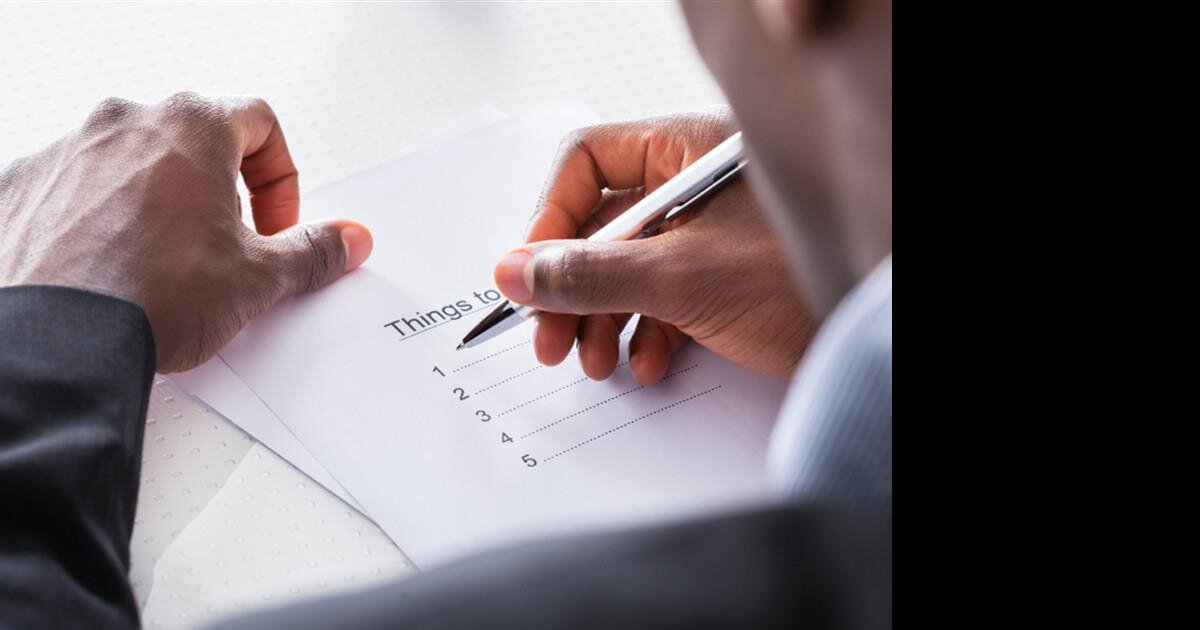 Pre-Planning Checklist | Gore Funeral Home - Wilmington, DE