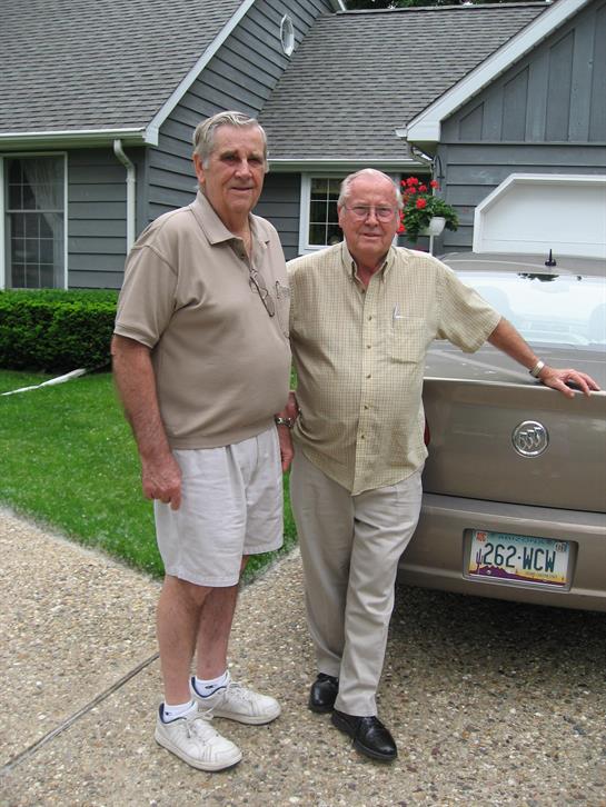 My father Roland Dionne with my Uncle Robert Dionne