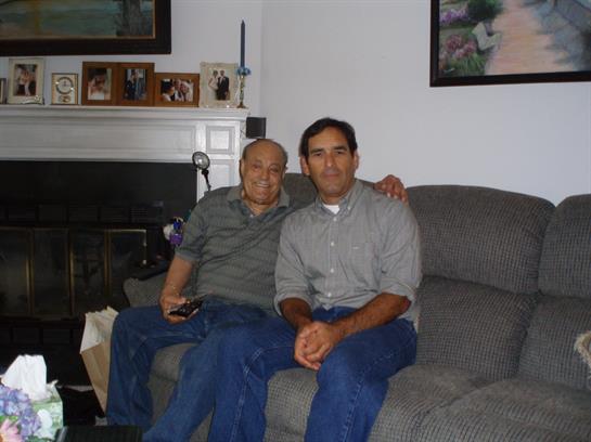 Neil Garber and Mr. D, October 2010